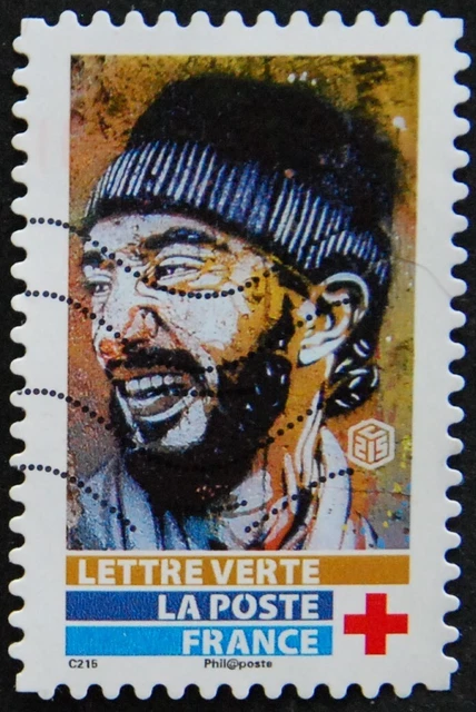 FRANCE 2019 - CROIX ROUGE - N° AA 1723 Oblitéré - ni clair ni aminci ...