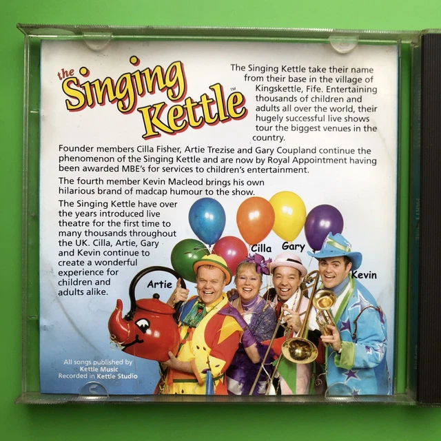 THE SINGING KETTLE PARTY TIME Children's Singalong Show Soundtrack CD ...