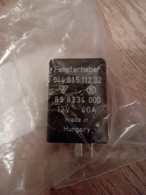 PORSCHE ELECTRIC WINDOW Relay £35.00 - PicClick UK