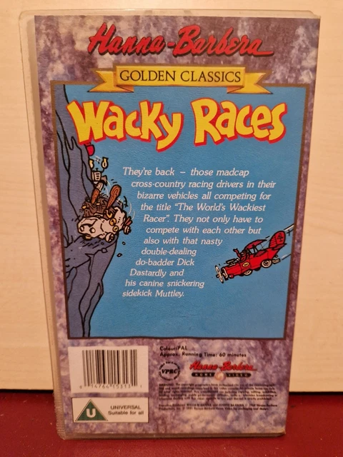 WACKY RACES - Hanna-Barbera - PAL VHS Video (A86) EUR 4,21 - PicClick FR