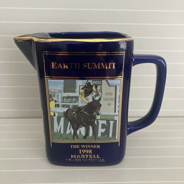 MARTELL GRAND NATIONAL Earth Summit The Winner 1998 Water Jug By Seton ...