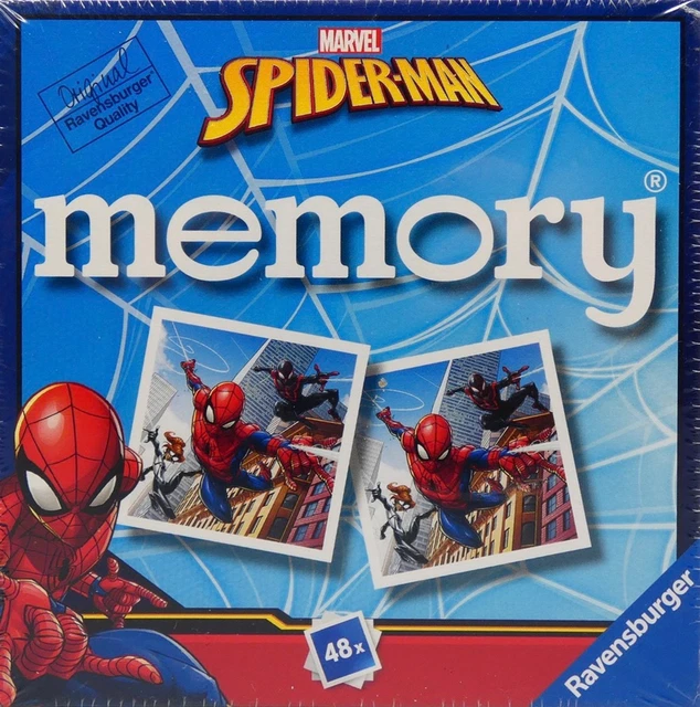 RAVENSBURGER MARVEL SPIDER-MAN Memory Game (3+) - NEW £8.99 - PicClick UK