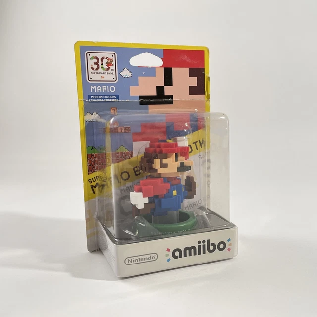 FIGURINE AMIIBO MARIO Modern Colours (Mario 30th Anniversary Collection ...