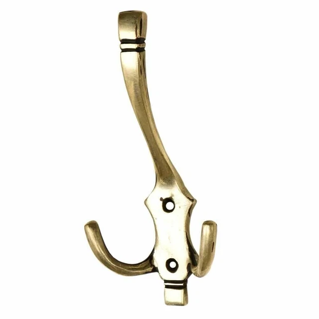 NOUVEAU CROCHETS MURAUX simples en laiton faits à la main, supports EUR ...