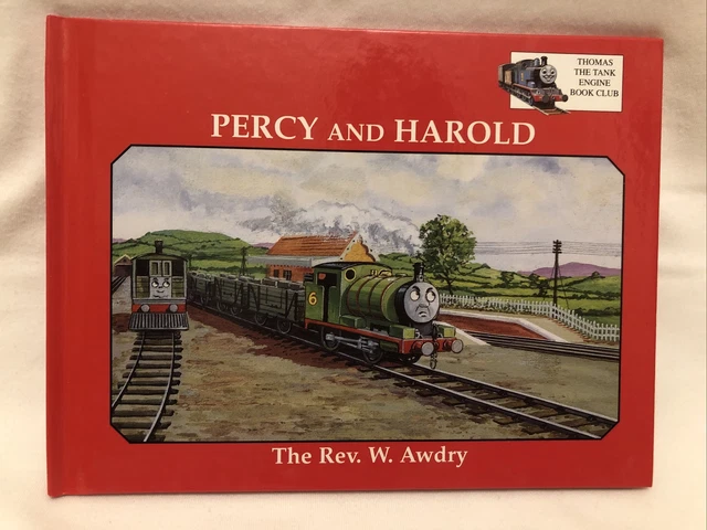 THOMAS THE TANK Engine Book Club - Percy & Harold - Grolier - The Rev.W ...