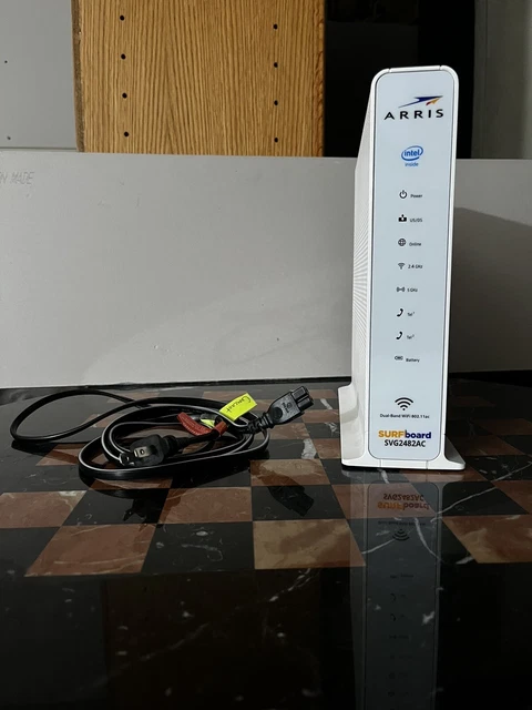 ARRIS SURFBOARD SVG2482AC Cable Modem Router 3-in-1 wifi Internet $50. ...
