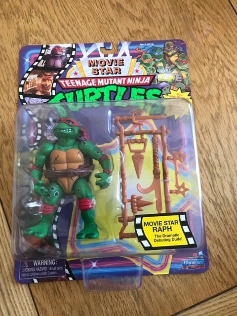 TEENAGE MUTANT NINJA Turtles Classic Raphael Movie Star Action Figure £ ...