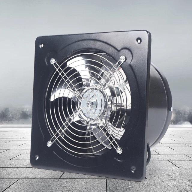 AXIAL INDUSTRIAL FAN 200mm Blower Fan Wall Window Exhaust Axial Fan ...