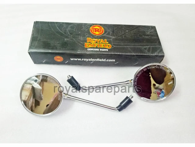 GENUINE ROYAL ENFIELD GT Continental 650 Rear View Mirror LH RH Chrome ...