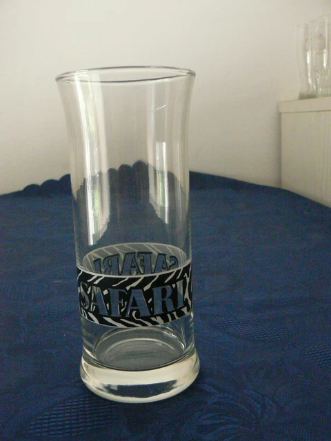 ANCIEN VERRE A Liqueur Fruits Safari Publicitaire Vintage Collection ...