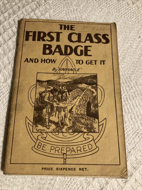 VINTAGE BOY SCOUTS / Scouting The First Class Badge And How To Get It ...