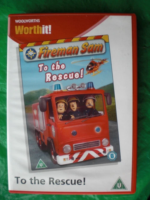 FIREMAN SAM - TO THE RESCUE (Woolworths DVD) FREEPOST £7.95 - PicClick UK