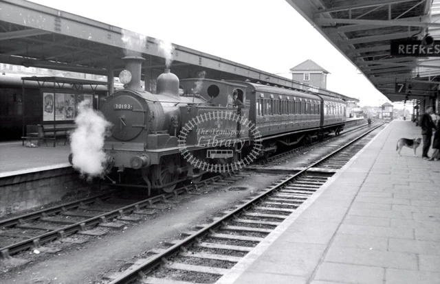 PHOTO BR British Railways Steam Locomotive Class O2 30193 at North Road ...