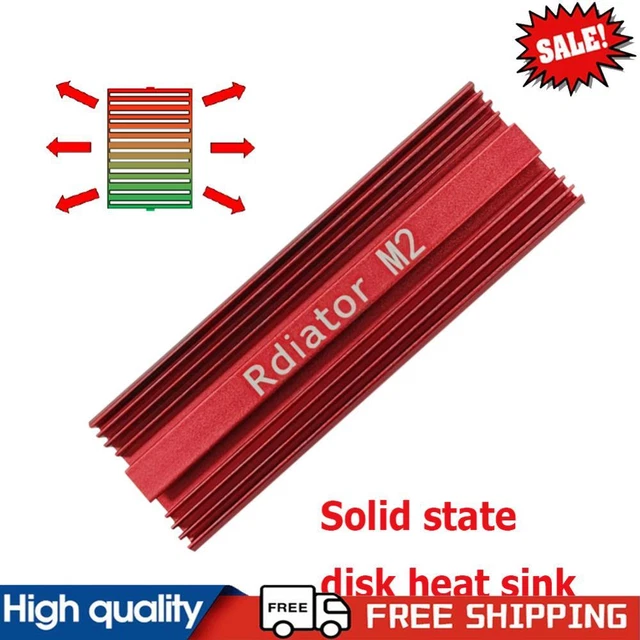 SOLID STATE HARD Drive NVME Heat Sink Cooler Aluminum for Desktop M.2 ...