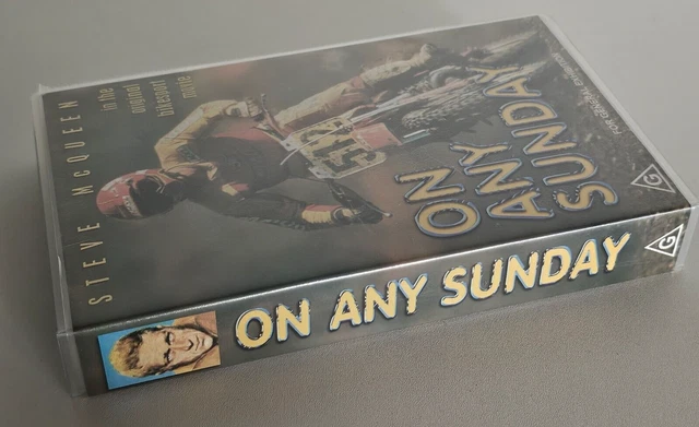 ON ANY SUNDAY VHS Film 1971 Motorcycle Sport Documentary featuring ...