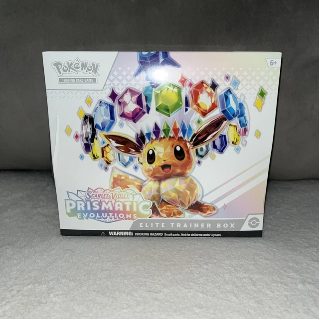 POKEMON PRISMATIC EVOLUTIONS Elite Trainer Box ETB Brand New Sealed ...