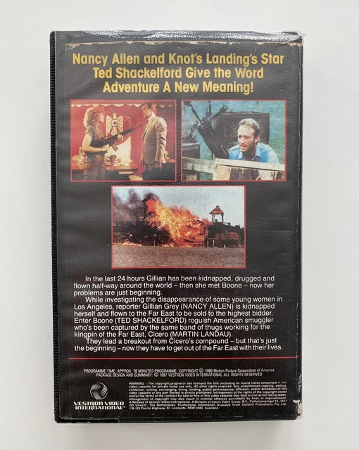 SWEET REVENGE [VHS] Vestron Video Big Box Ex-Rental Tape Nancy Allen ...