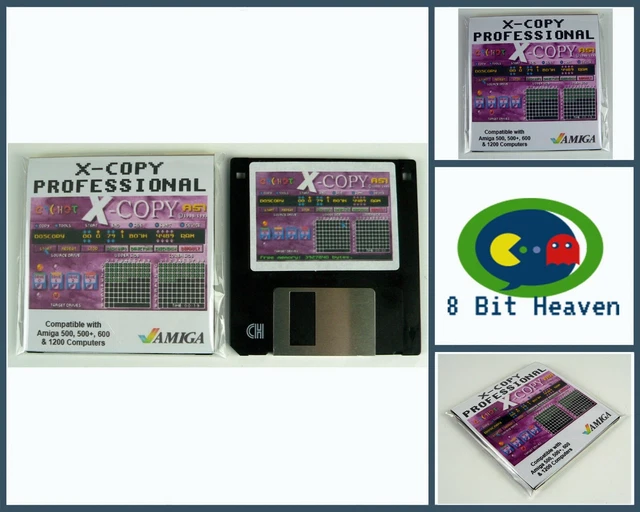 X-COPY PROFESIONAL PARA Commodre Amiga 500/500+/600/1200 Totalmente ...