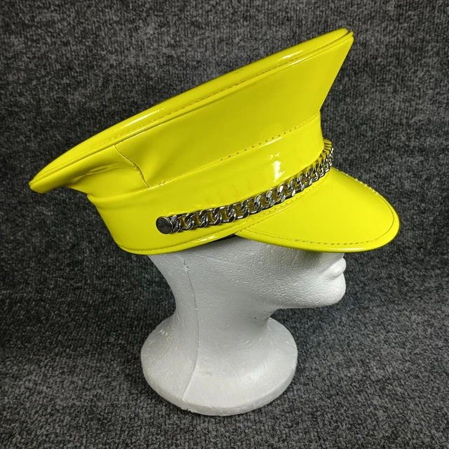 FUNK PLUS HAT Cap Strap Back Vinyl Chain Club Costume Punk Mens USA £24 ...