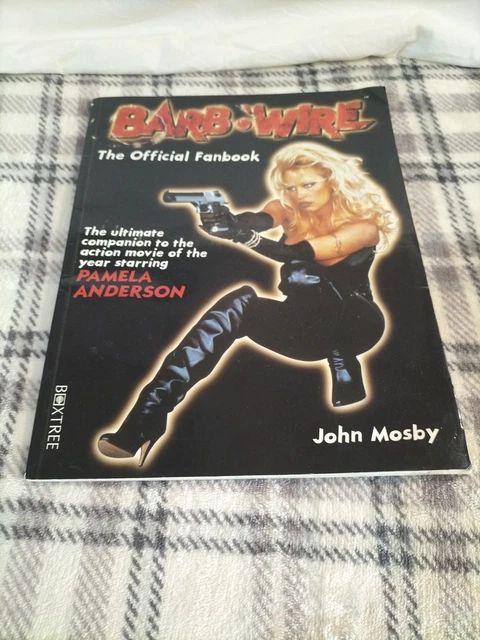 BARB WIRE THE Official Fan Book Pamela Anderson Paperback By Jhon Mosby ...