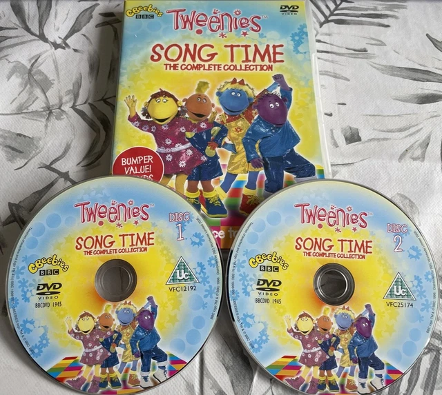 ** TWEENIES - Song Time - The Complete Collection ** 2 x DVD - 204 mins ...