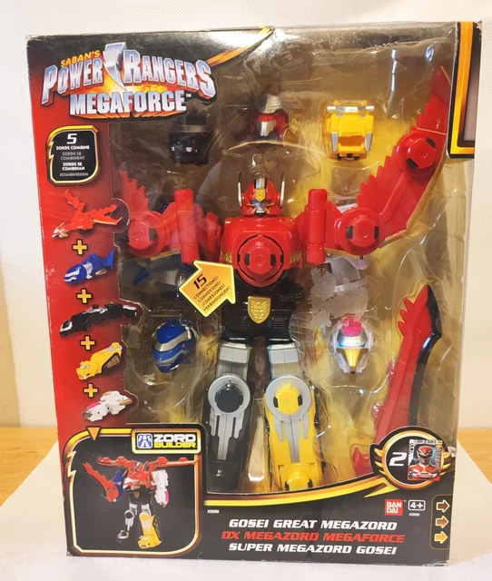 ROBOT POWER RANGERS DX GOSEI MEGAZORD MEGAFORCE " BANDAI 2013 EUR 95,00 ...