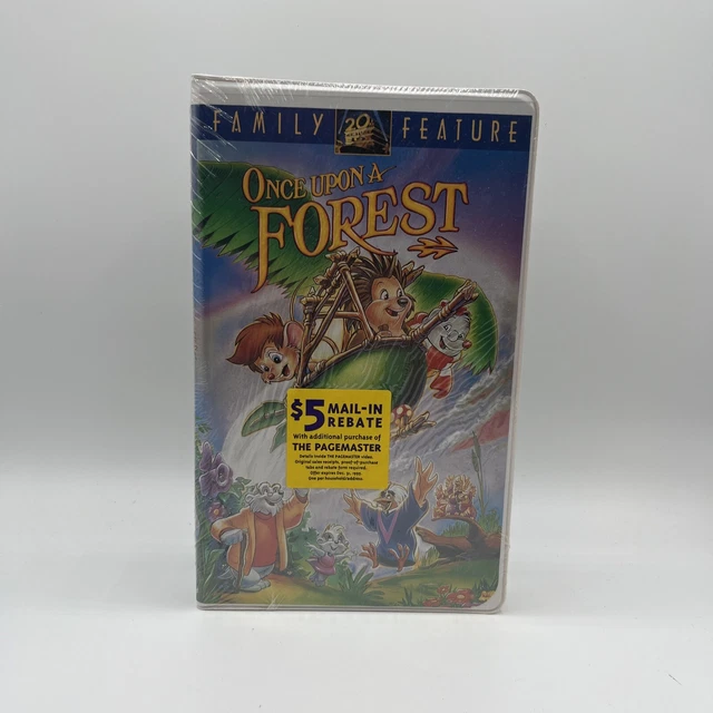 ONCE UPON A Forest VHS (Fox Watermarks) Children's Animation Factory ...