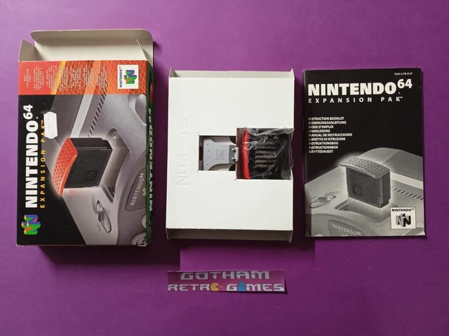 COMPLETE EXPANSION PACK in Official Box N64 Nintendo 64 Read £102.07 ...