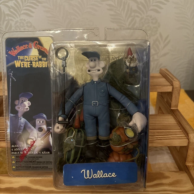 WALLACE AND GROMIT Curse Of The WereRabbit McFarlane Figure Wallace ...