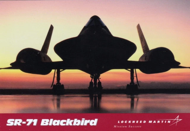 SR-71 BLACKBIRD - Lockheed Martin, Mission Success-Farnborough '96 ...