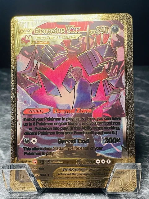 ETERNATUS VMAX GOLD Display Card Pokemon TCG $2.50 - PicClick CA