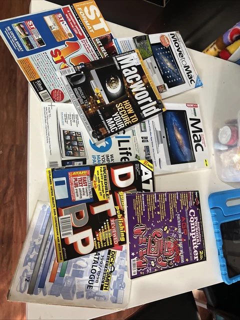 RETRO COMPUTER MAGAZINES Mac, Atari,, ST Disck Smith Catalogue $30.00 ...