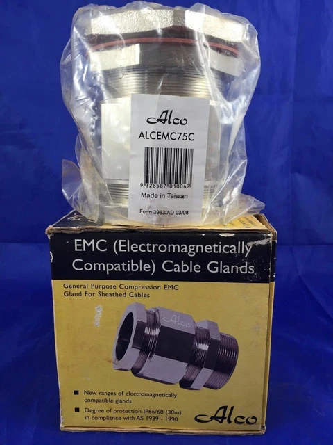 ALCO ALCEMC75 CABLE Gland Armd EMC M75 IP66/68 Dim 75mm Premium ...