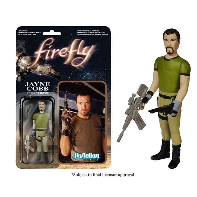 FIGURA DE ACCIÓN Funko ReAction Jayne Cobb De Firefly EUR 15,42 ...