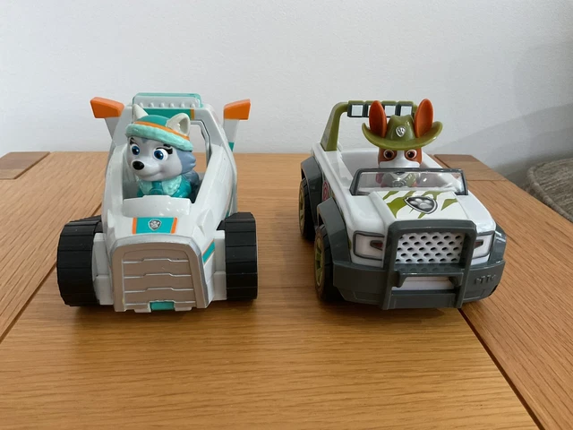 PAW PATROL EVEREST & Tracker Vehicles With Figures £7.50 - PicClick UK