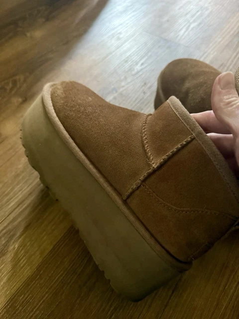 UGG WOMEN’S CLASSIC Ultra Mini Platform - Chestnut (1135092) £89.15 ...