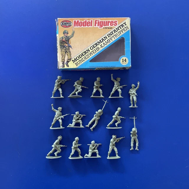 AIRFIX TOY SOLDIERS Modern German Infantry Boxed 1/32 Scale £21.99 - PicClick UK