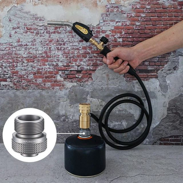 CAMPING GAS STOVE Conversion Tool Enjoy Propane powered Cooking ...