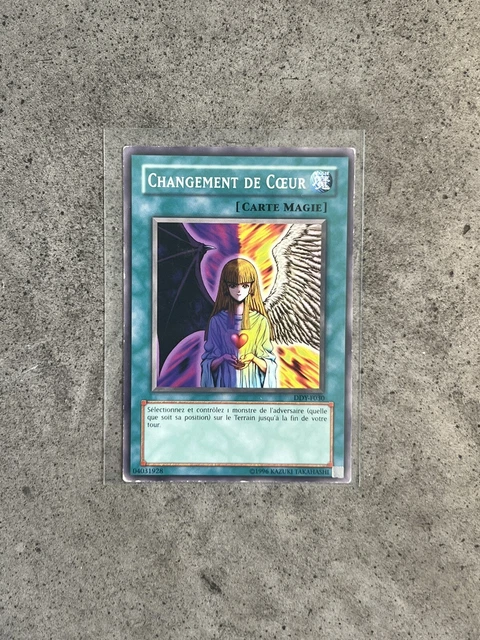 CARTE CARD YU-GI-OH Konami 1996 Edition Changement De Cœur DDY-F030 Bon État Fr EUR 1,90 ...
