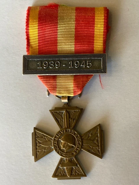 WAR MEDAL FRENCH Resistance Bar original ribbon £38.00 - PicClick UK