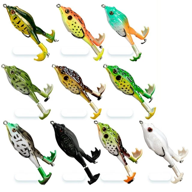 DOUBLE PROPELLER LEGS Soft Fishing Lures Artificial Bass Bait Fishing ...