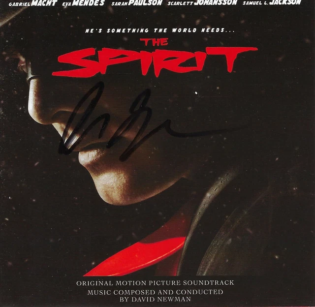 THE SPIRIT (2008) Score CD / First-Pressing / signed by Composer David ...