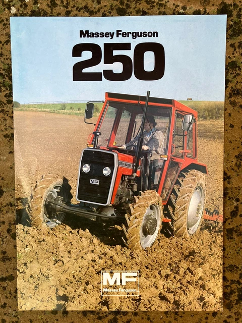 MASSEY FERGUSON 250 4wd TRACTOR BROCHURE SALES LEAFLET 80s FARM MODEL 200 SERIES £5.00 - PicClick UK