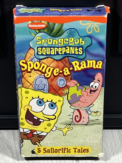 SPONGEBOB SQUAREPANTS - Sponge-A-Rama VHS 2003 Nickelodeon EUR 8,87 ...