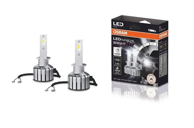 2 H1 LED OSRAM LEDriving HL GEN2 Next Generation 6000K Bulbs 64150DWBRT ...