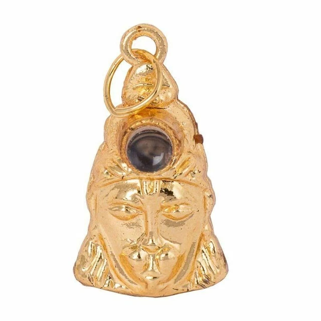 SHRI HANUMAN CHALISA Kavach Locket Kawach with Gold Plated Chain ...