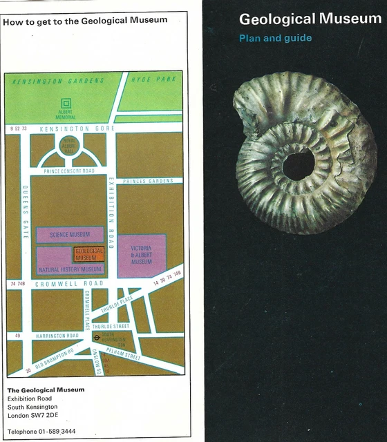 GEOLOGICAL MUSEUM PLAN Guide Oldest Single Science Museums In The World ...
