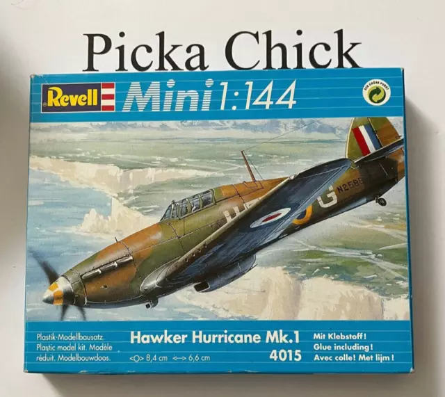 REVELL MINI 1/144 Hawker Hurricane Mk.1 4015 Model Kit £15.00 - PicClick UK