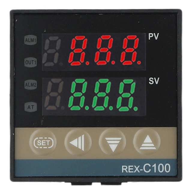 REXC100 TEMPERATURE CONTROLLER Kit Digital PID Controller SSR K ...
