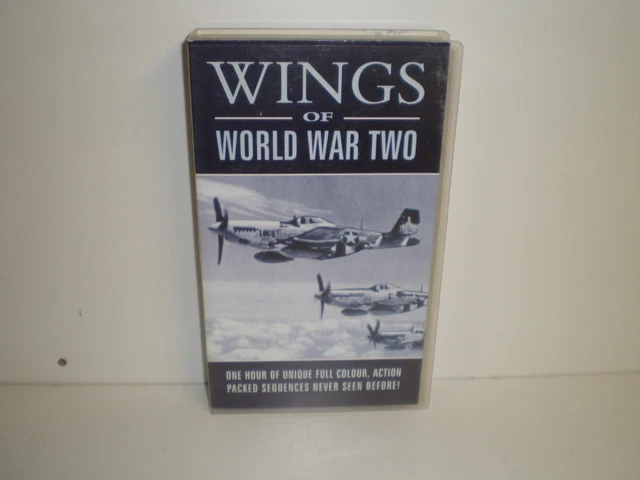 WINGS OF WORLD War II VHS A Documentary Narrated By David Weller £8.00 ...